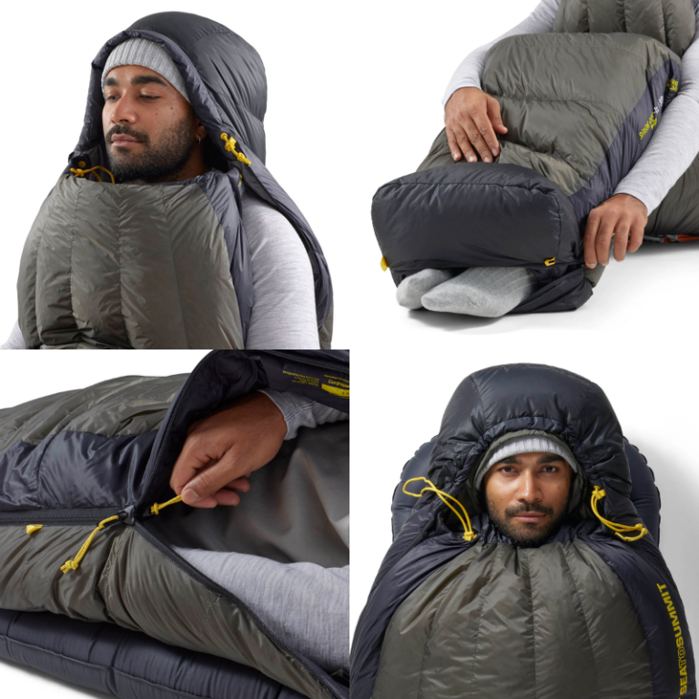 Saco de Dormir Pluma Sea to Summit Spark Pro: Ligero y Cómodo